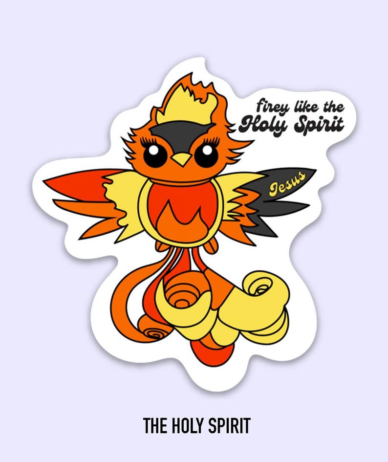 PHOENIX - Firey Like the Holy Spirit Sticker | Waterproof ...