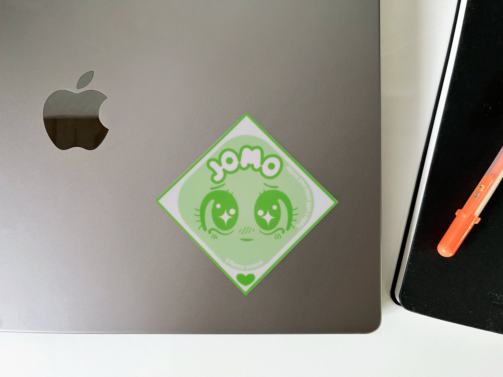 Anime Eyes Sticker, JOMO Winter Fresh Edition Waterproof Weatherproof ...