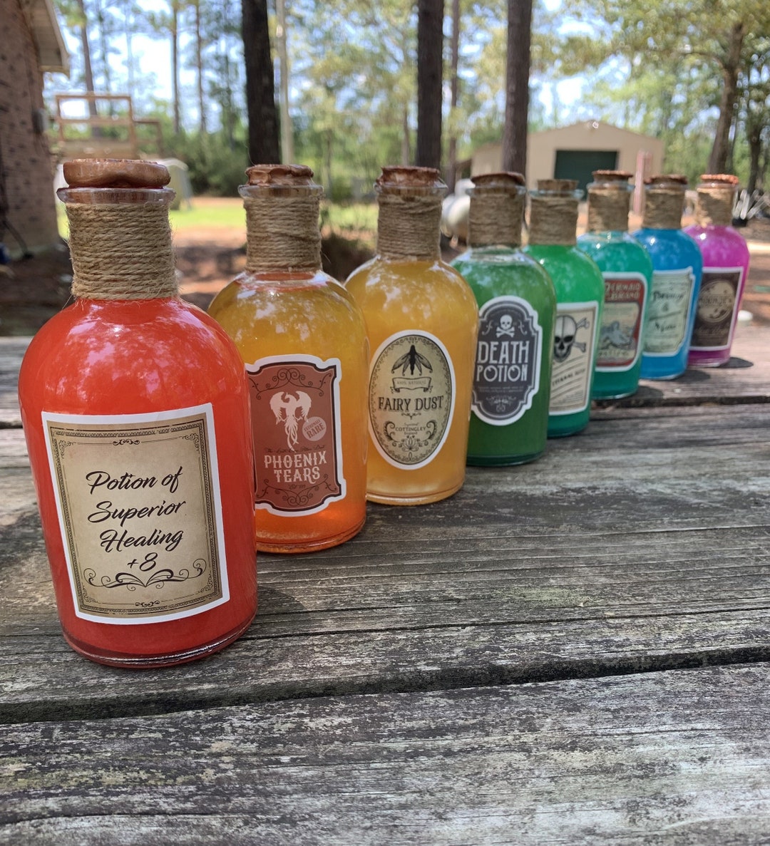 Custom Color Changing Potion - Large | Magical Potion Dnd Gift ...