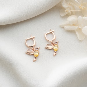 Personalized Birthstone Lucky Hummingbird Earrings - Power and Love ...