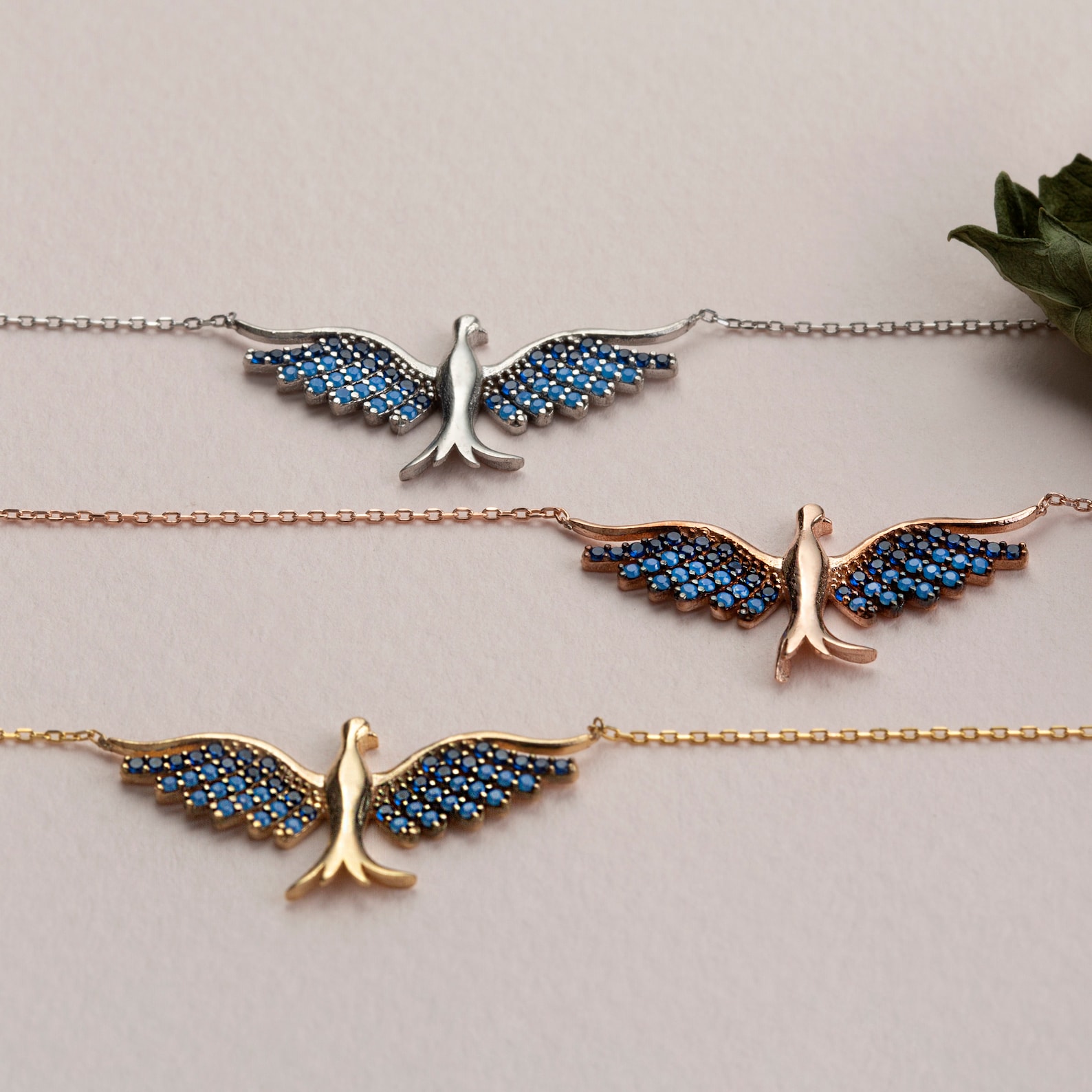 Phoenix Bird Necklace Elegant Design Attractive Wings Fire Bird ...