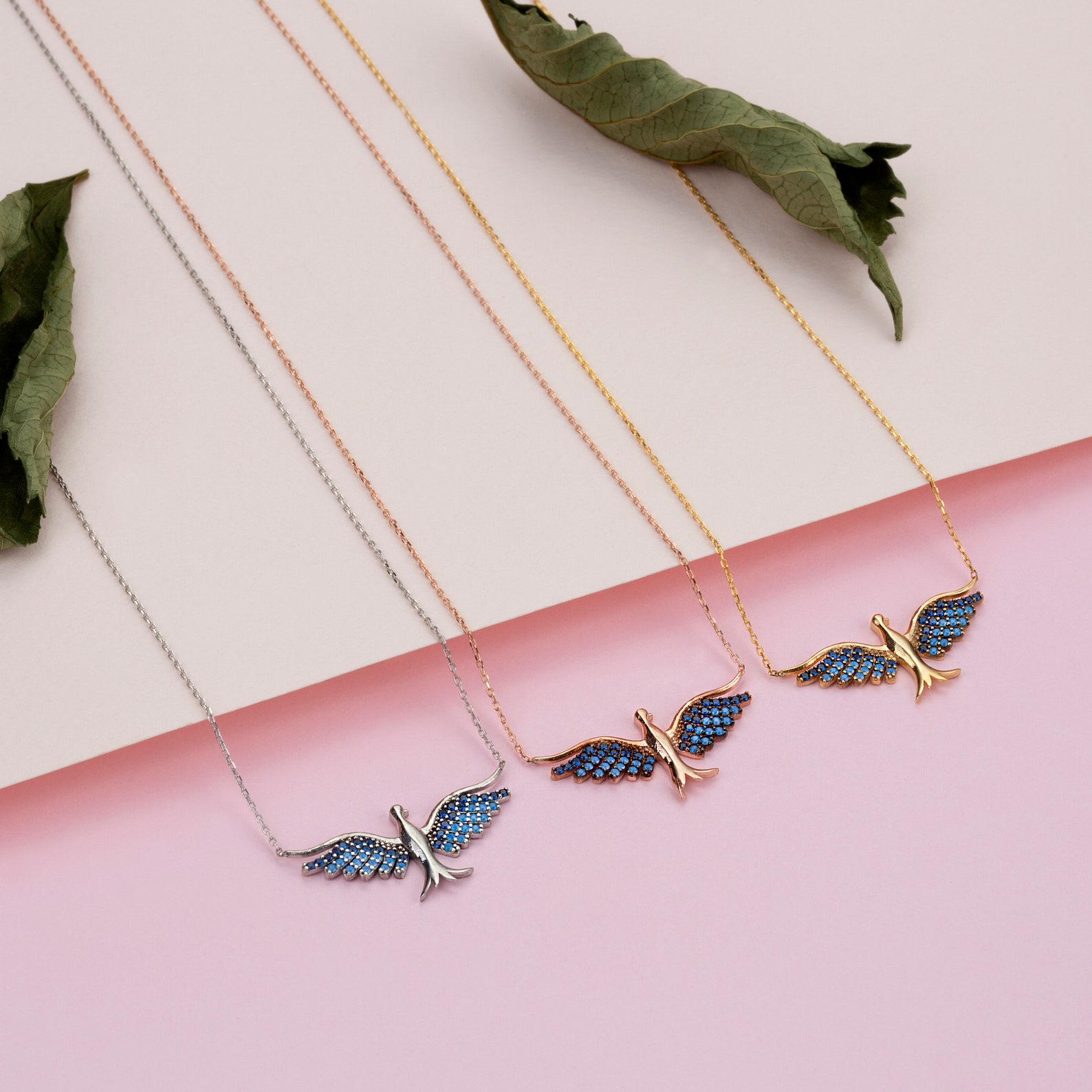 Phoenix Bird Necklace Elegant Design Attractive Wings Fire Bird ...