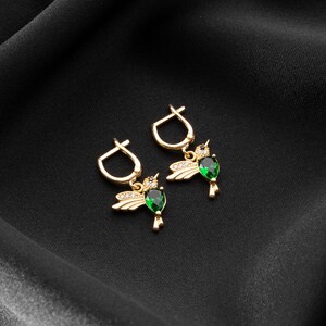 Personalized Birthstone Lucky Hummingbird Earrings - Power and Love ...