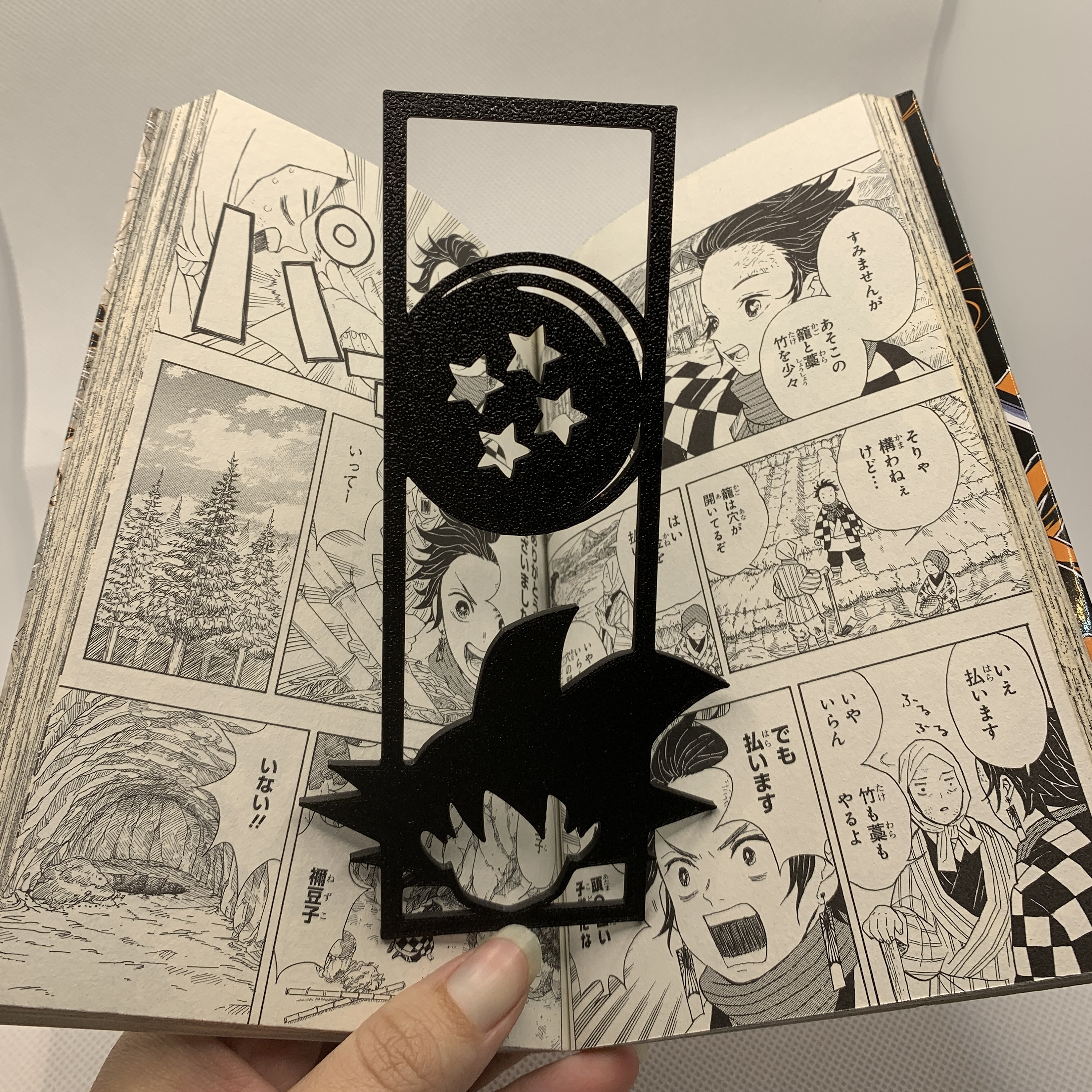 3D Manga Inspired Bookmark - Etsy