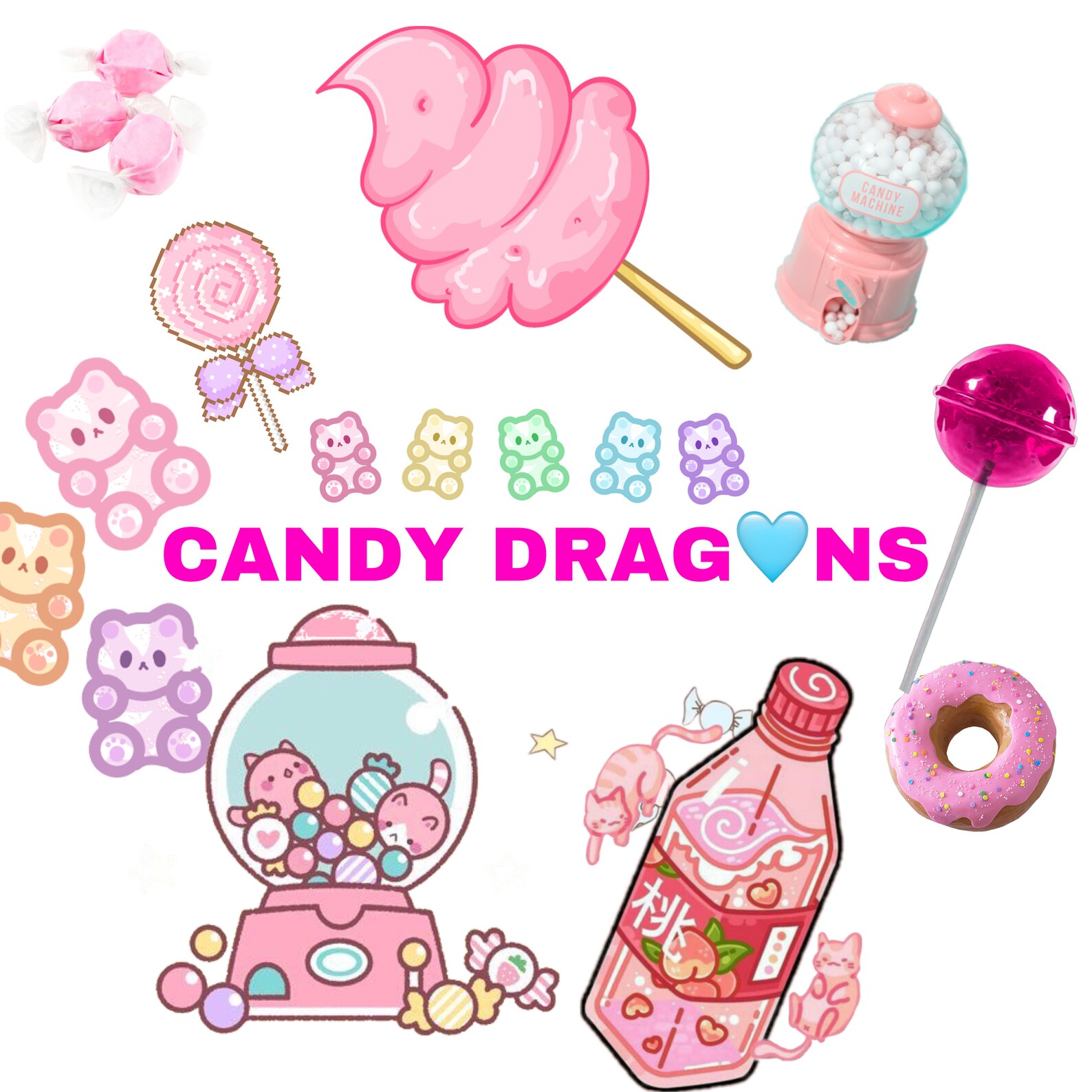 READ Desc-candy Dragon Comissions - Etsy