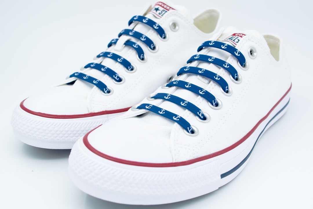 Anchors | No-tie Slip-on Shoe Laces - Etsy