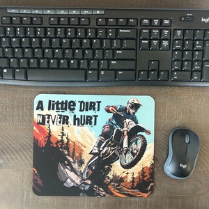 Motocross Racing Mouse Pad, Racing Mouse Pad, Motocross, MX Racing ...