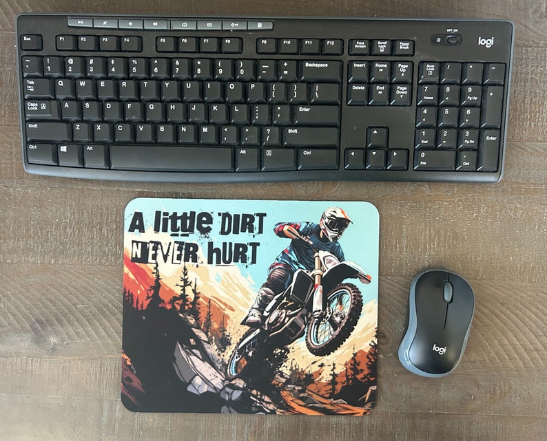 Motocross Racing Mouse Pad, Racing Mouse Pad, Motocross, MX Racing ...