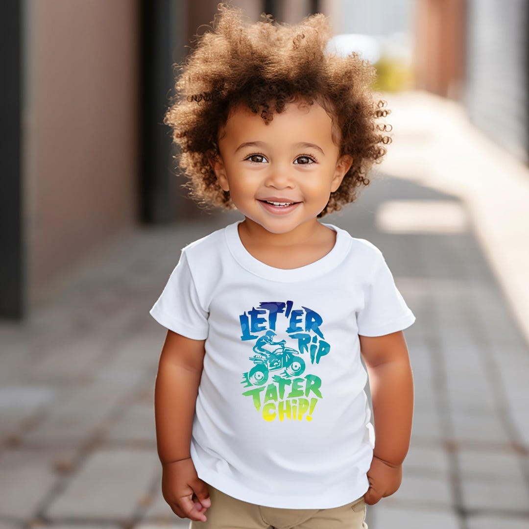Leter Rip Tater Chip Kids Dirt Bike Motocross Riding Shirt - Etsy