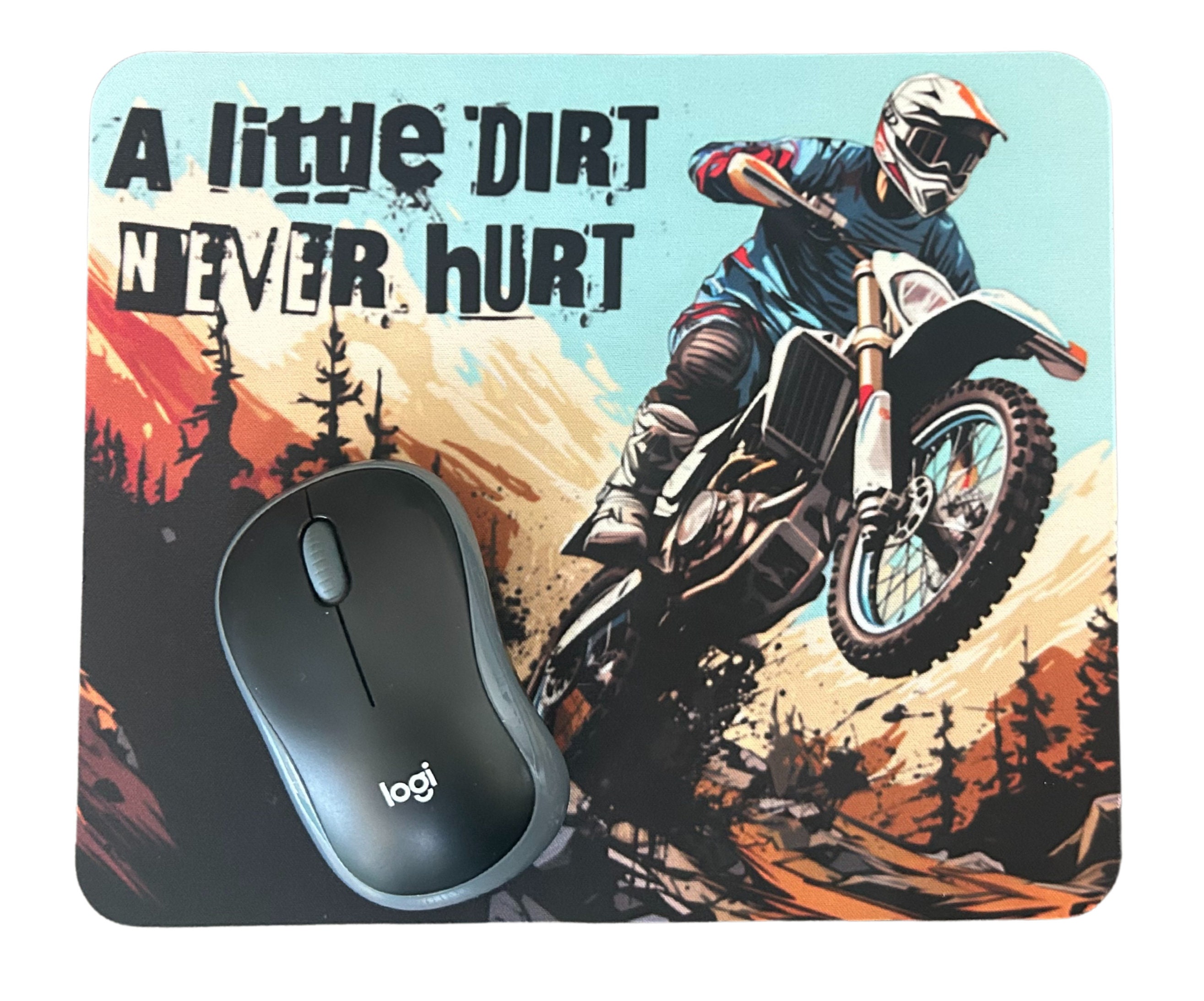 Motocross Racing Mouse Pad, Racing Mouse Pad, Motocross, MX Racing ...