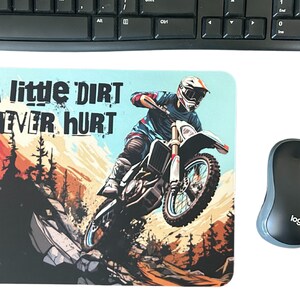 Motocross Racing Mouse Pad, Racing Mouse Pad, Motocross, MX Racing ...