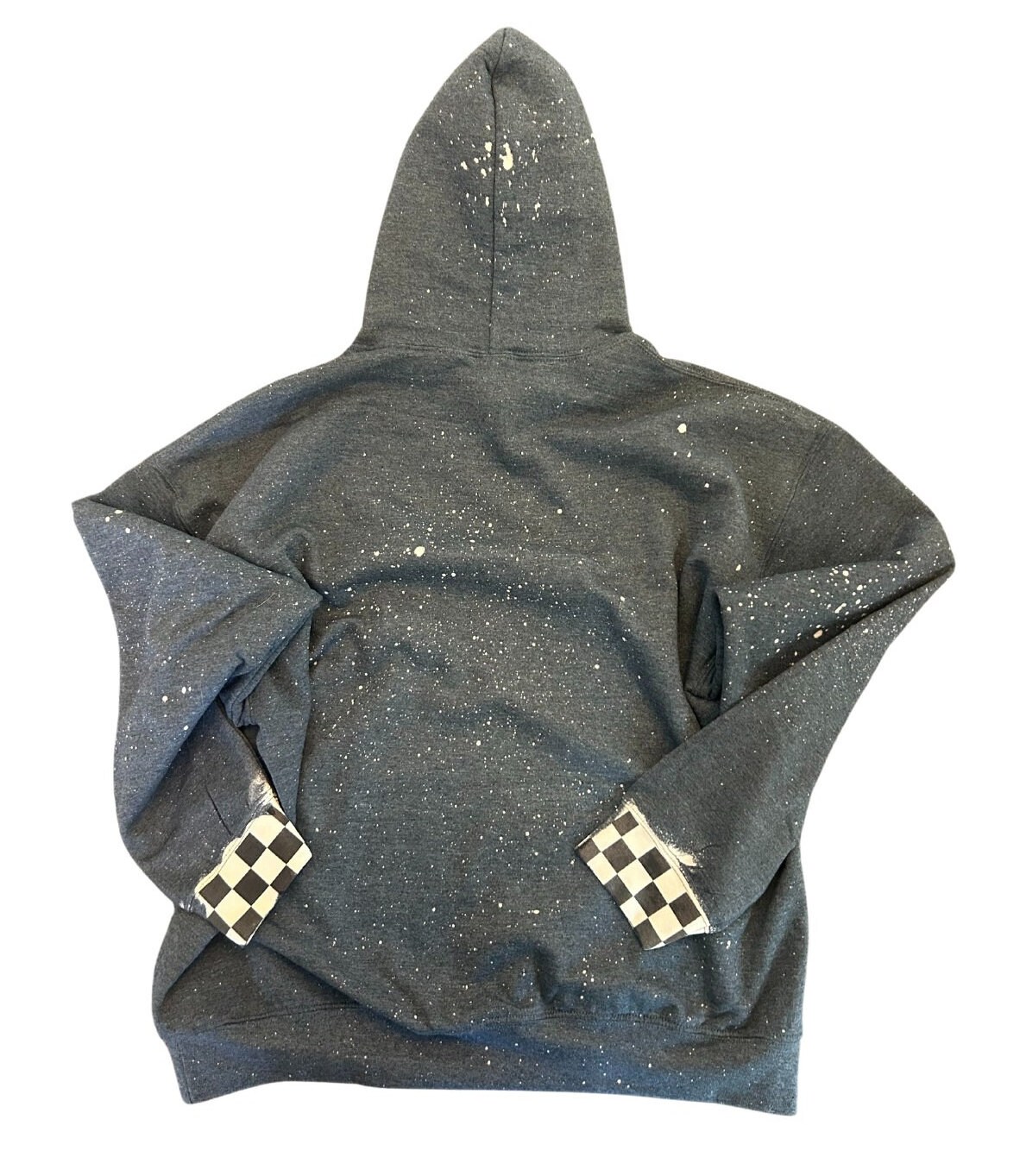 Race Hoodie Personalized Racing Bleached Dark Grey Unisex Hoodie Dirt ...