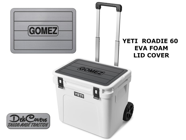 Personalized YETI ROADIE 60 Cooler Lid Covers Yeti Cooler - Etsy