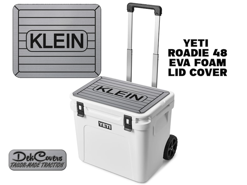 Personalized, YETI ROADIE 48, Cooler Lid Covers, Yeti Cooler ...