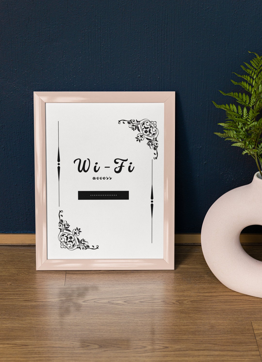 Wifi Password Frame-able Print - Etsy Australia