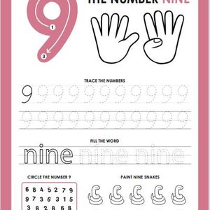 Printable Finger Number Flash Cards,counting 1-10,learning,homeschool ...
