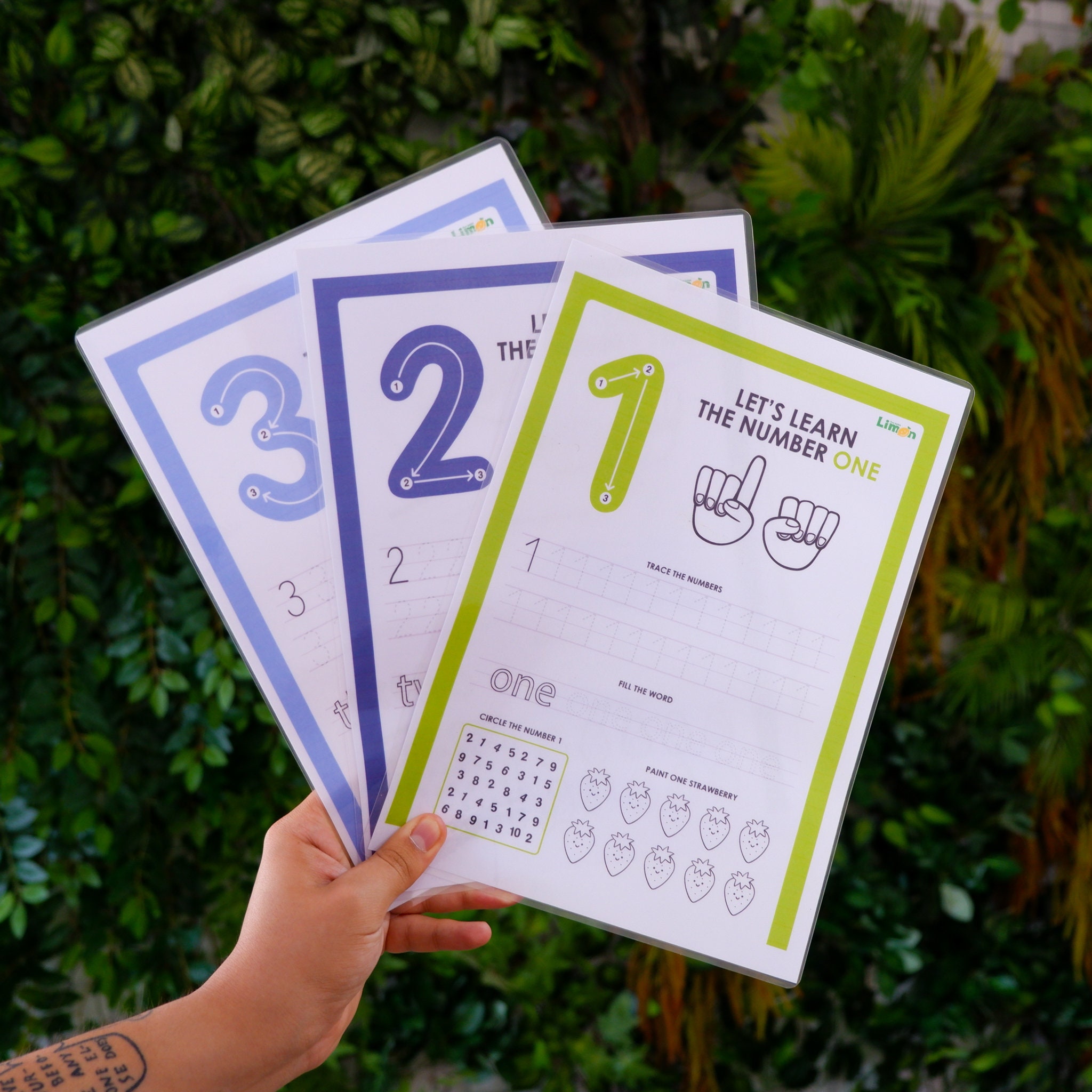 Number Worksheets,preschool Worksheets,number Tracking,preschool ...