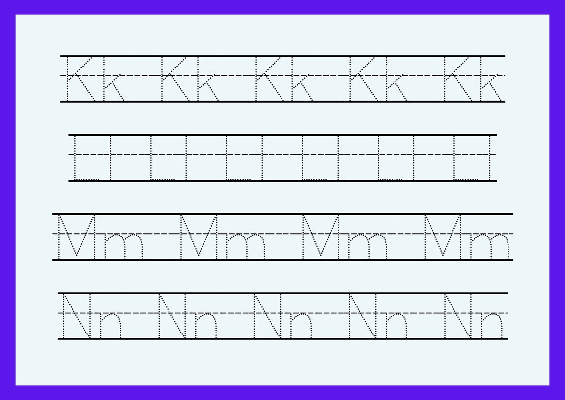Alphabet,abc Tracing,handwriting Practice,tracing Printable,alphabet ...