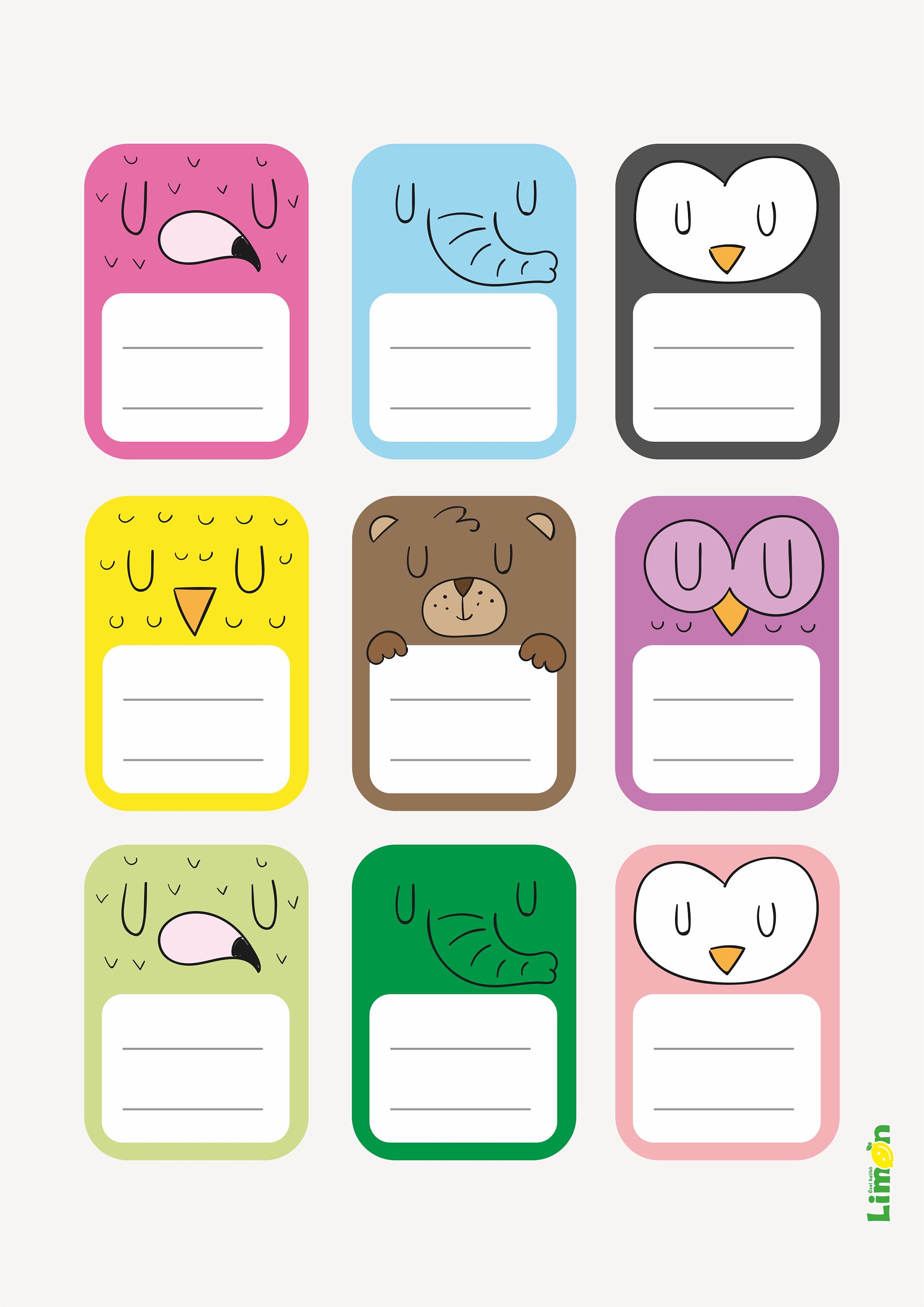 Back to School Tags,colored Name Tags,student Name Tags,name Tags,first ...