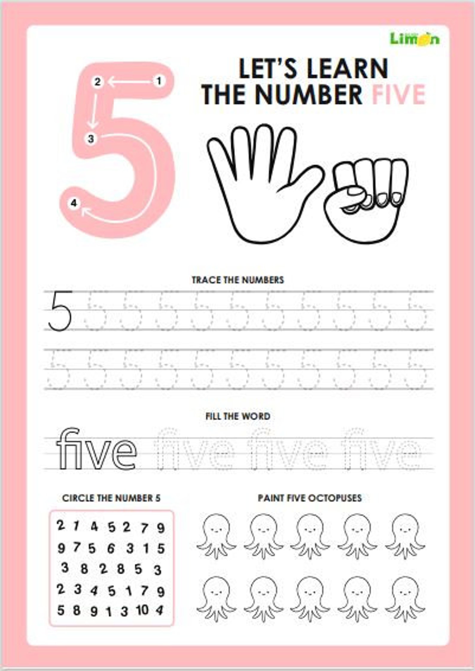Printable Finger Number Flash Cards,counting 1-10,learning,homeschool ...