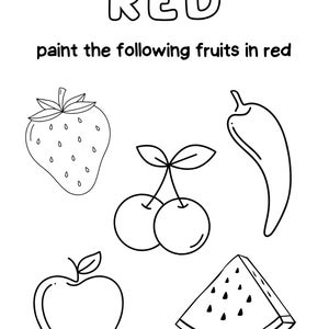 Color Matching Printable,toddler and Preschool Printable Color Match ...