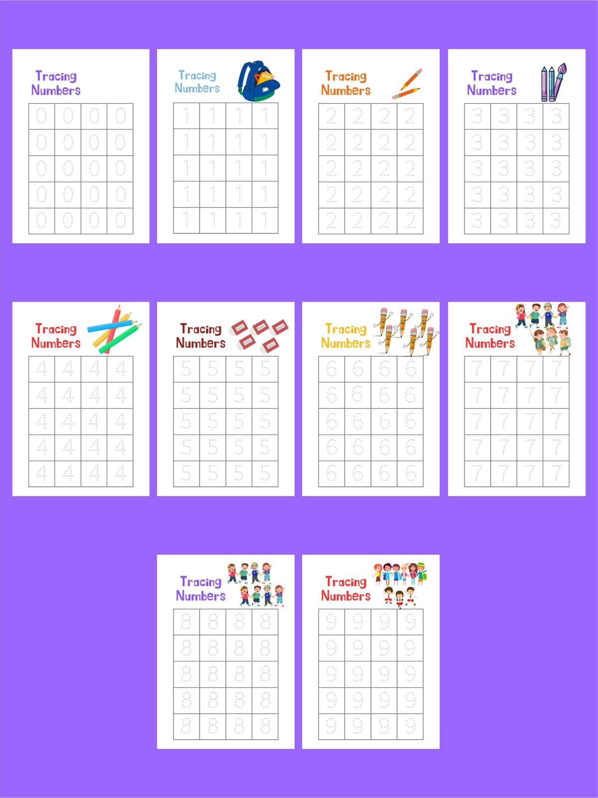 Preschool,numbers,counting,math,learning Preschool Workbook Homeschool ...