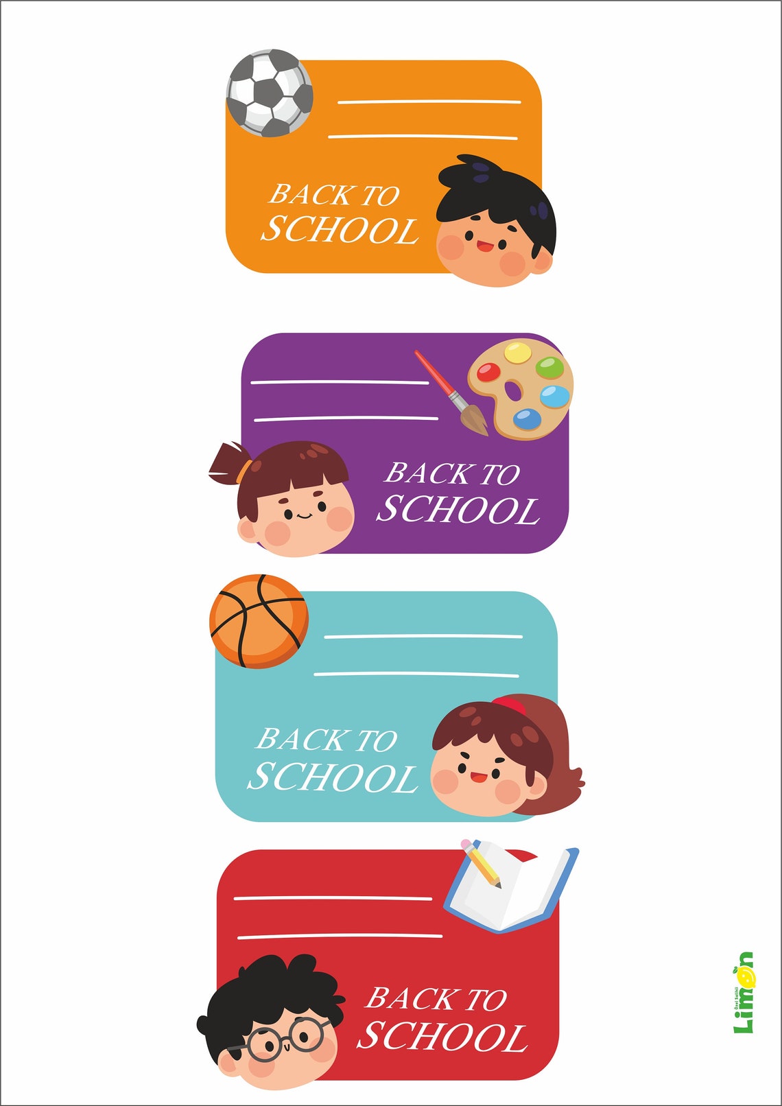 Back to School Tags,colored Name Tags,student Name Tags,name Tags,first ...