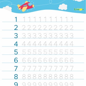 Printable Preschool Workbook Pack for Kids Kindergarten Learning ...