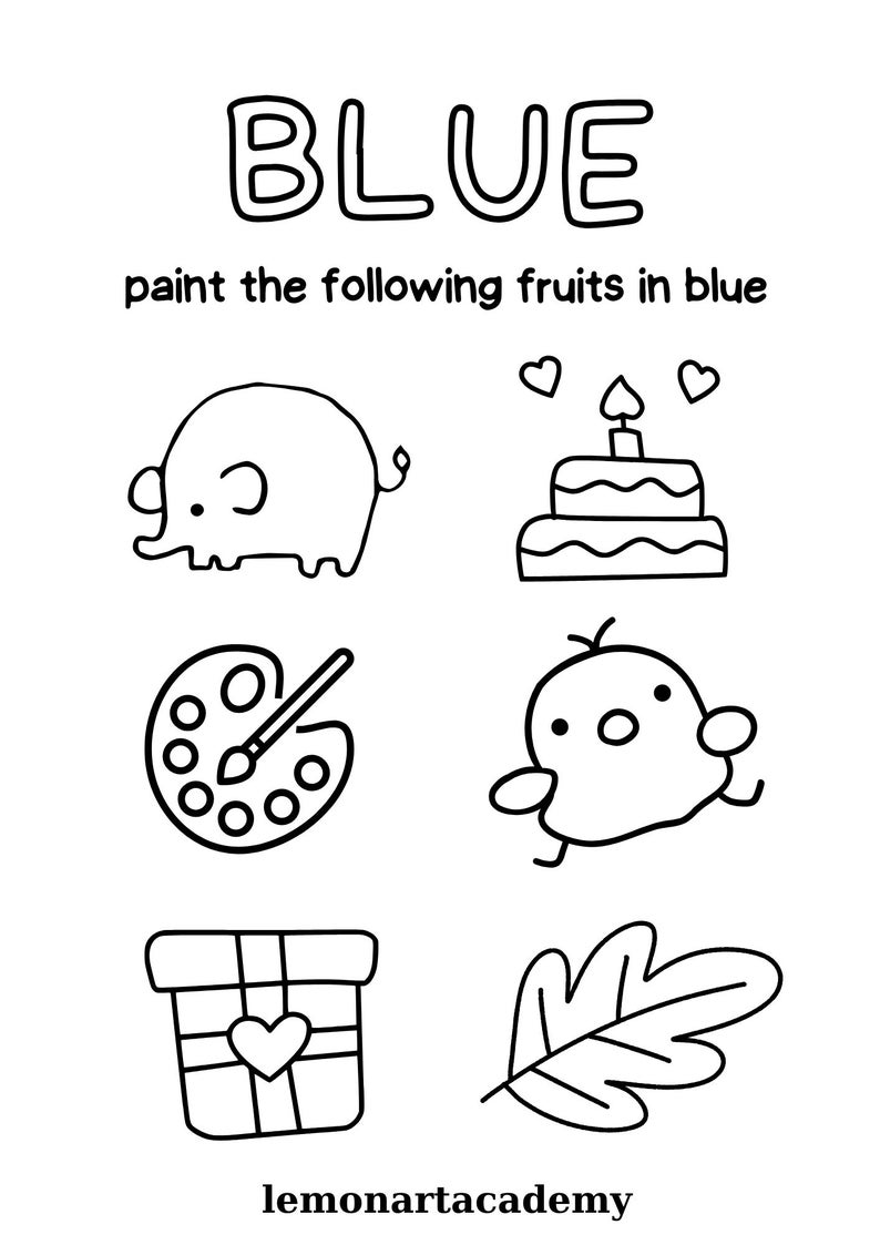 Color Matching Printable,toddler and Preschool Printable Color Match ...