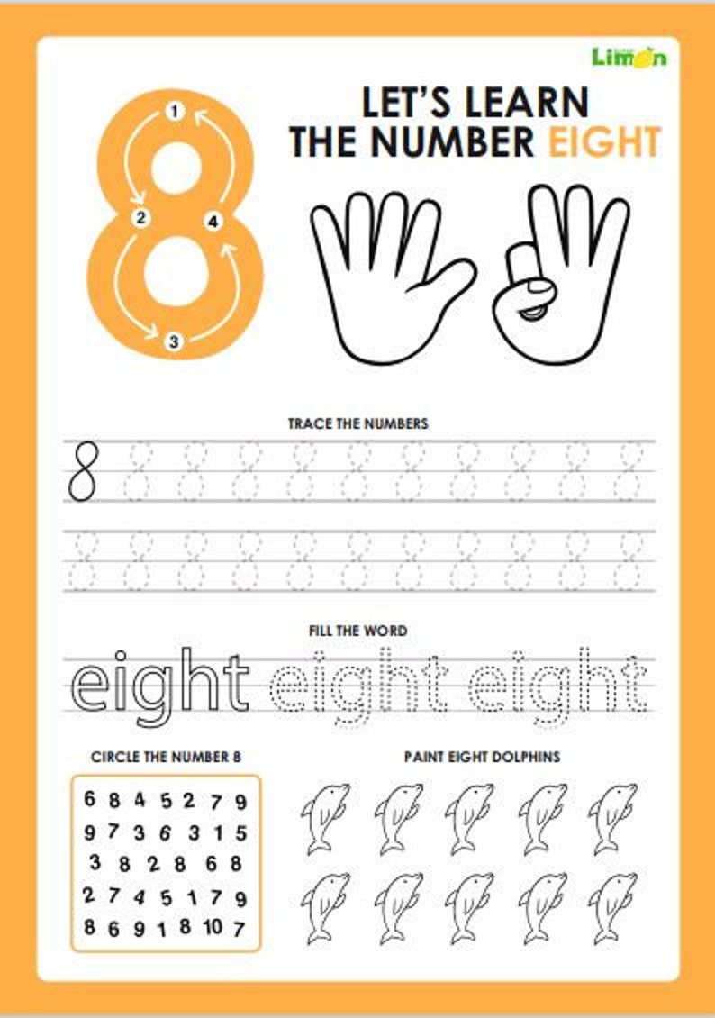 Printable Finger Number Flash Cards,counting 1-10,learning,homeschool ...