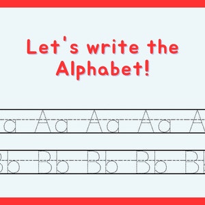 Alphabet,abc Tracing,handwriting Practice,tracing Printable,alphabet ...