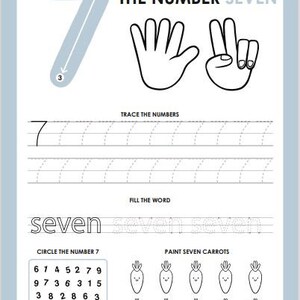 Printable Finger Number Flash Cards,counting 1-10,learning,homeschool ...