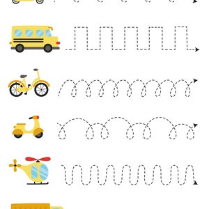 Printable Preschool Workbook Pack for Kids Kindergarten Learning ...