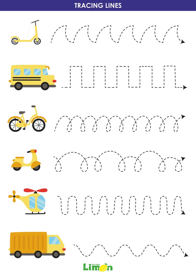 Printable Preschool Workbook Pack for Kids Kindergarten Learning ...