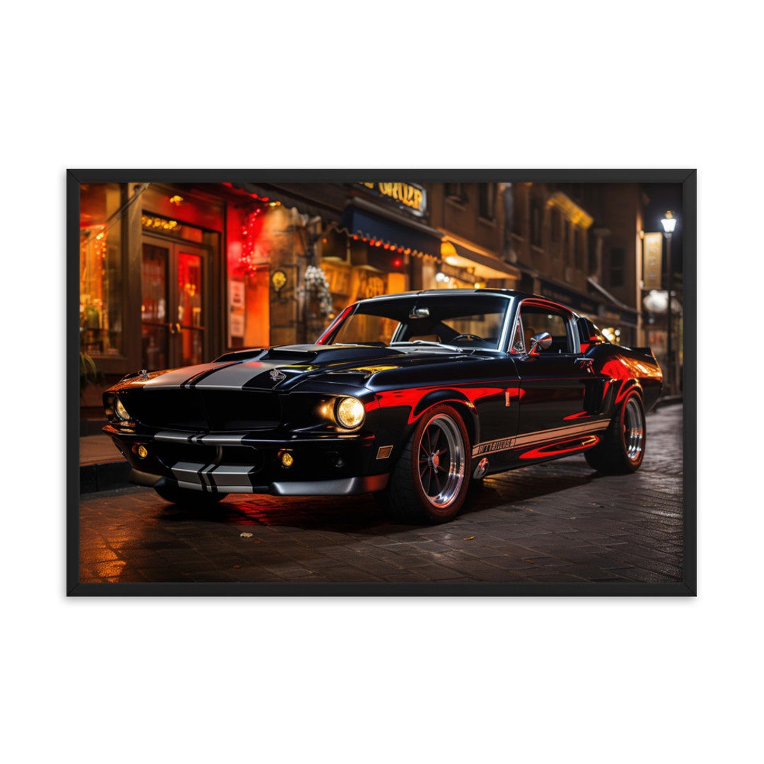 1967 Ford Mustang Shelby GT500 Graphic - Etsy