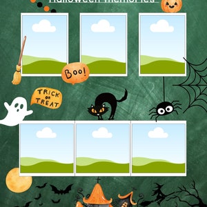 Digital School Memory Book Canva Template Yearbook Design Back to ...