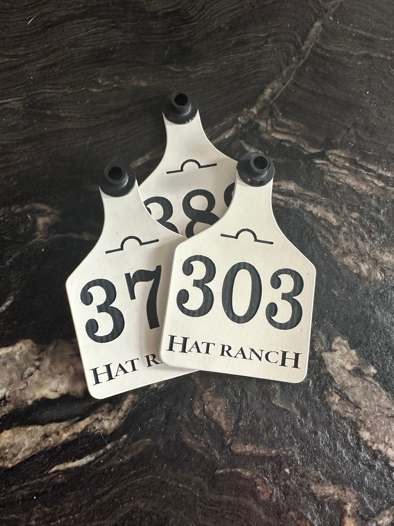 Custom Cattle Ear Tags - Etsy