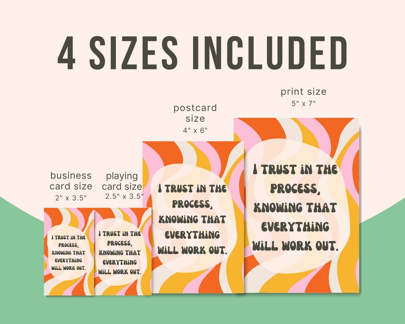 Printable Affirmation Cards, for Mental Health, Self Care, Prints for ...