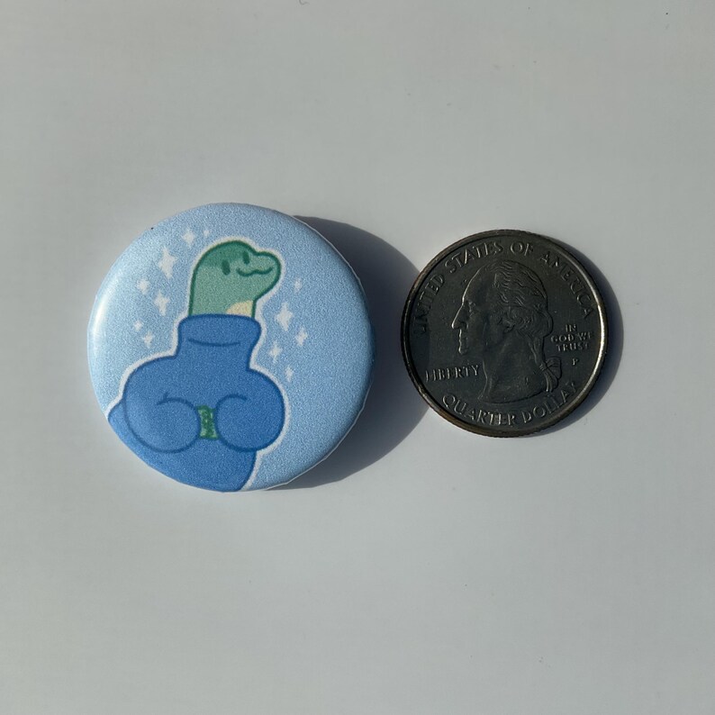 Dino Button Pins - Etsy