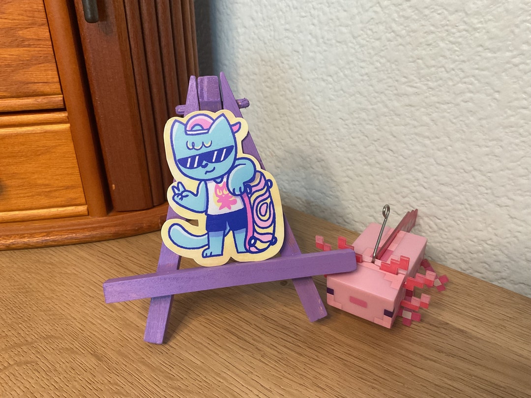 Kool Kat Sticker 90s Aesthetic Stickers Vinyl Stickers - Etsy