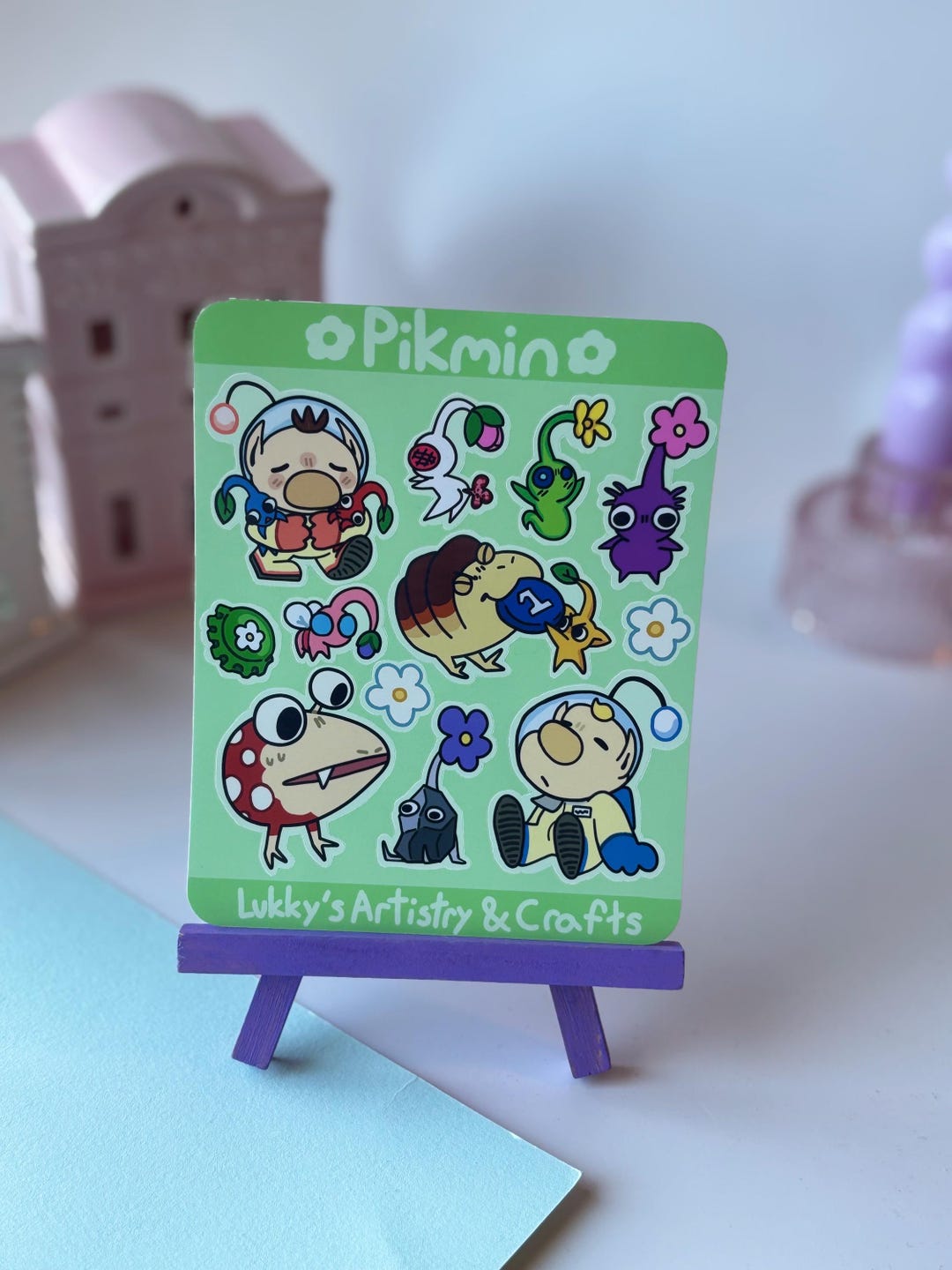 Pikmin Sticker Sheet - Etsy