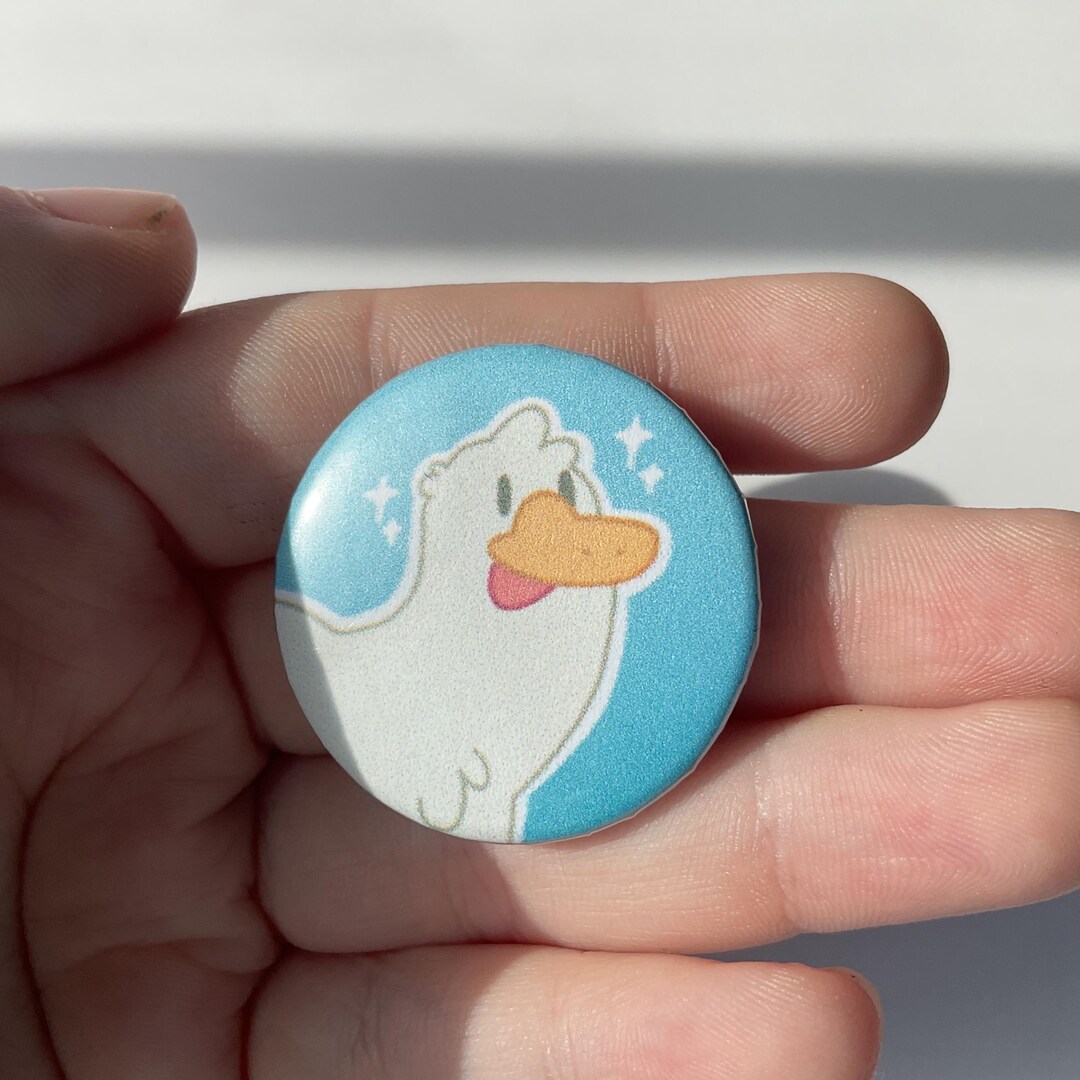 Duck Button Pins - Etsy