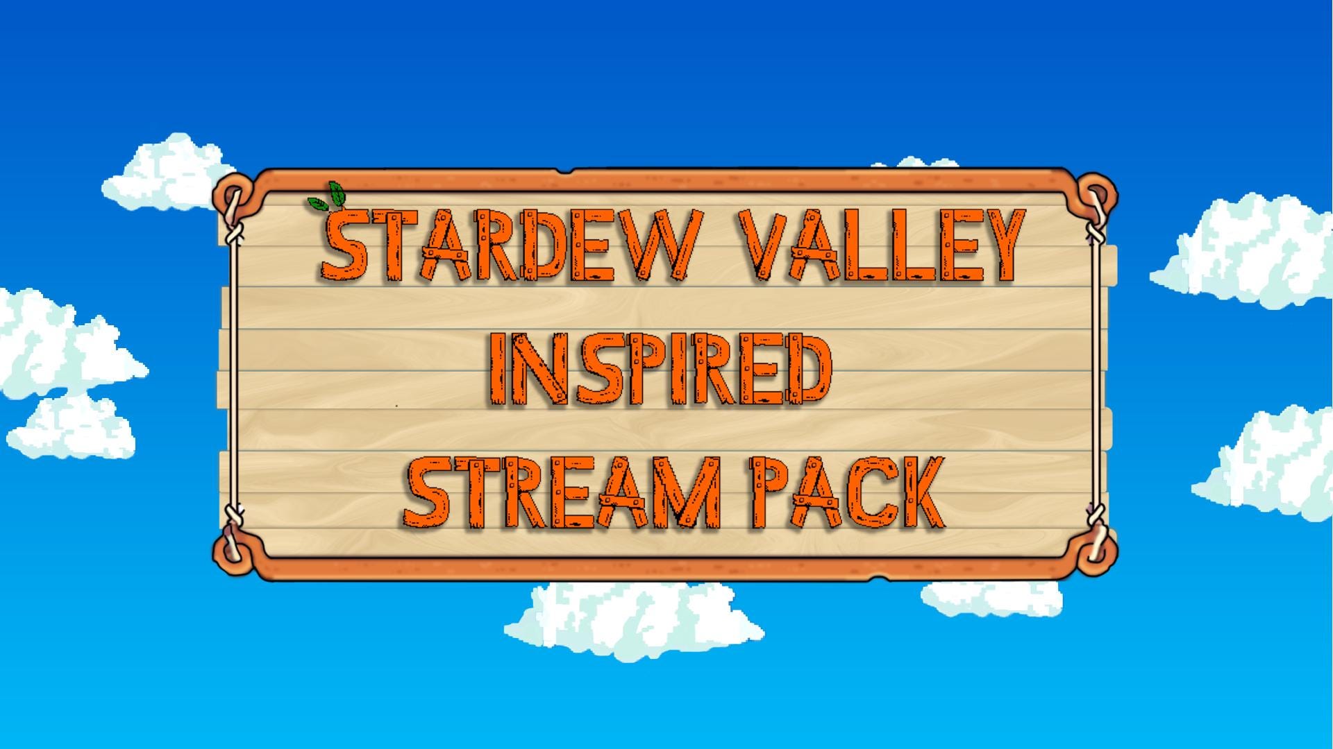Stardew Valley Inspired Stream Pack Twitch Streaming, Cosy, Gaming Starting Soon, Be Right Back ...