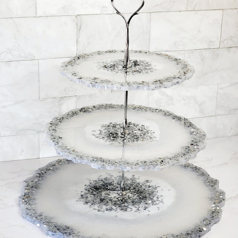 3 Tier Cake Stand - Etsy