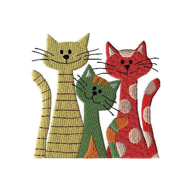 Cat Embroidery - Etsy