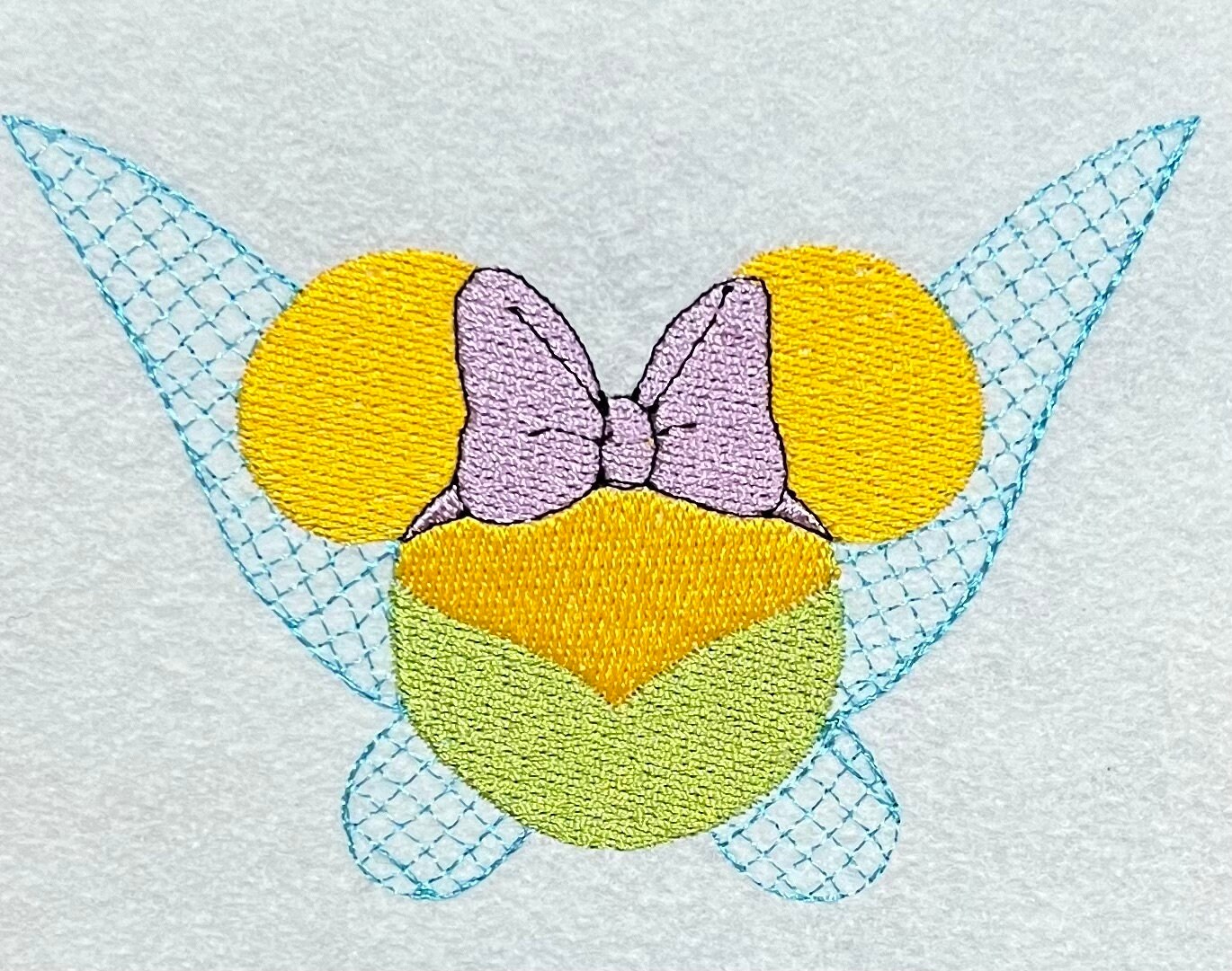 Mouse Head Tinkerbell Embroidery Design - Etsy