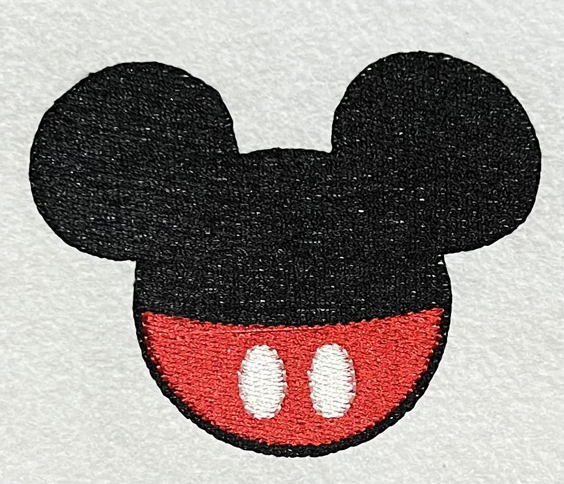 Mouse Head Mickey Embroidery Design - Etsy