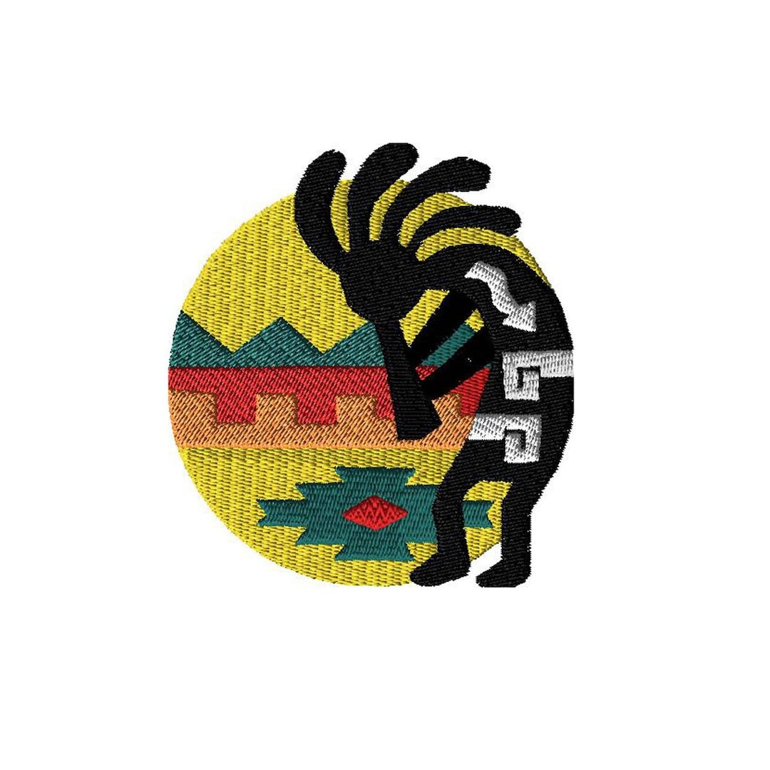 Southwest Kokopelli Embroidery Design - Etsy