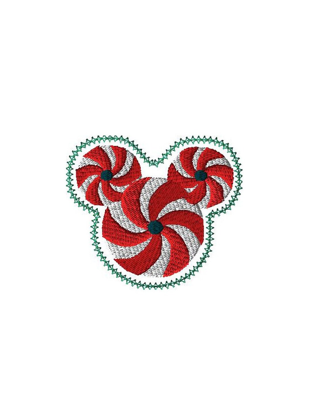 Peppermint Candy Mouse Embroidery Design (digital Download) - Etsy