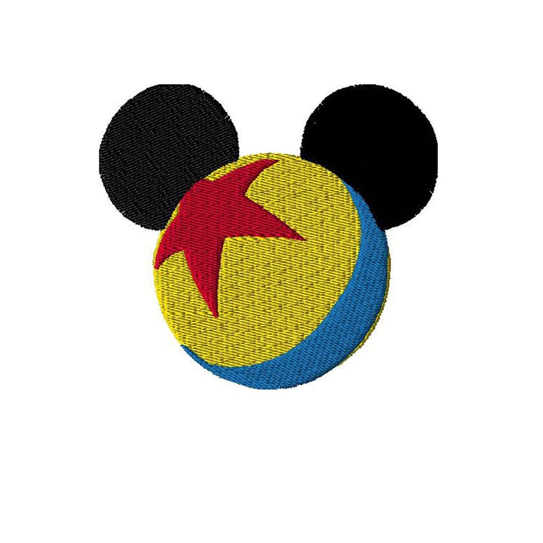 Mouse Head - Star Embroidery Design - Etsy
